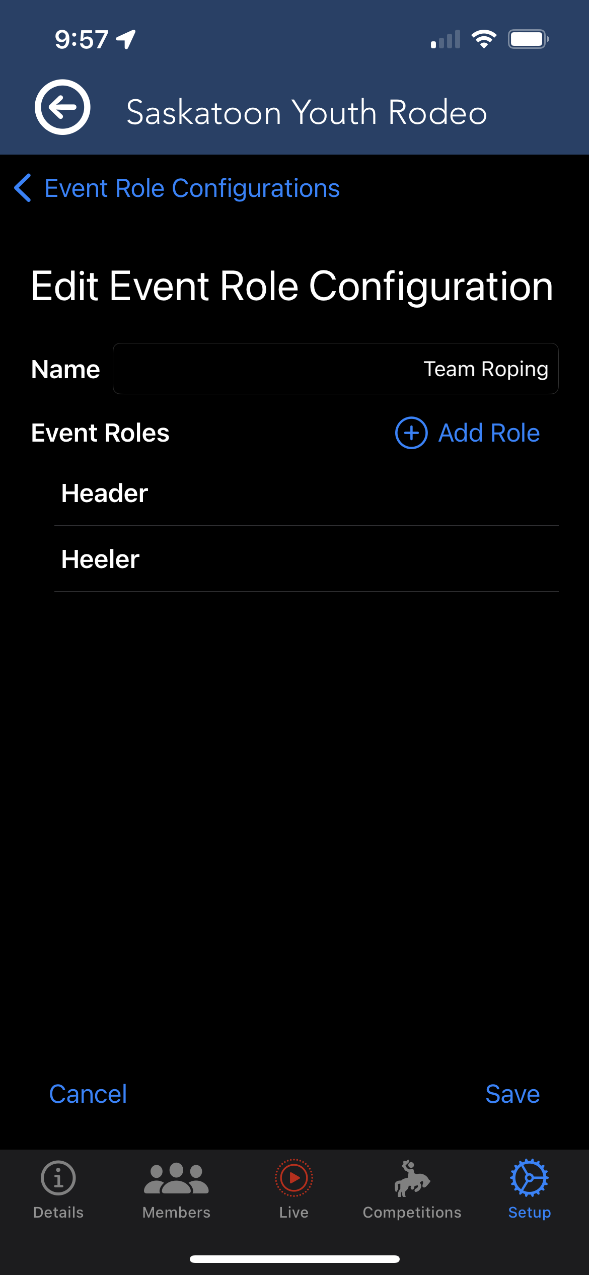 Admin: Continuing Setup: Team Roles - RodeoReady