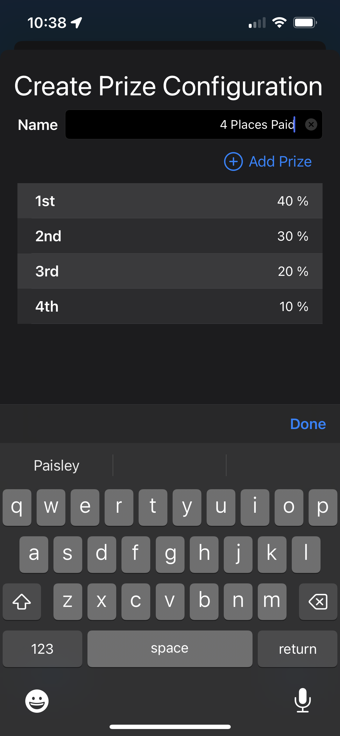 Advanced: Two Payout Configurations - RodeoReady